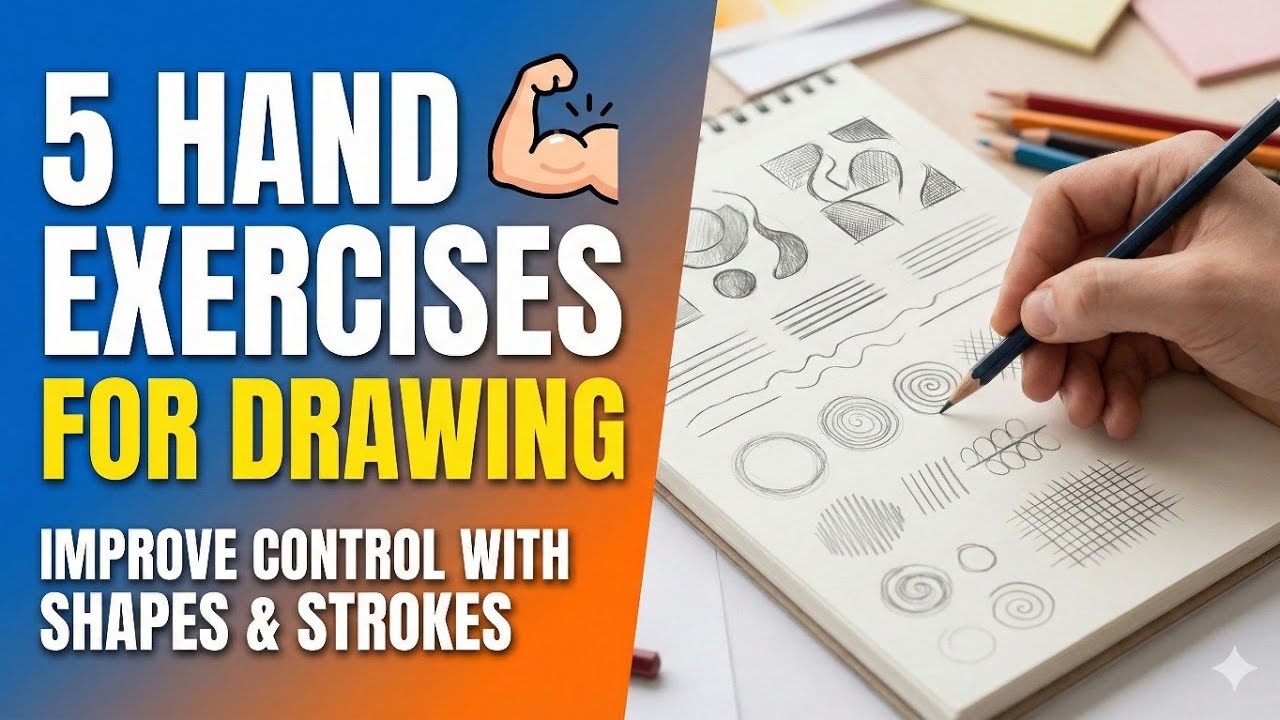 5 WARMUP EXERCISE TO IMPROVE YOUR DRAWING very useful for beginners ...