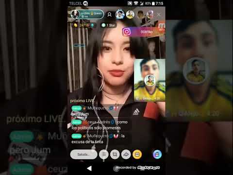 Aquí en Bigo live encontré una chica que tiene un gran parecido con Becky G, 2018
