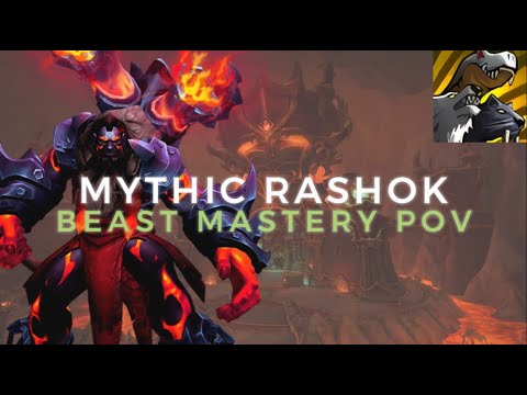 Mythic Rashok | Beast Mastery Hunter | Abberus, the Shadowed Crucible ...
