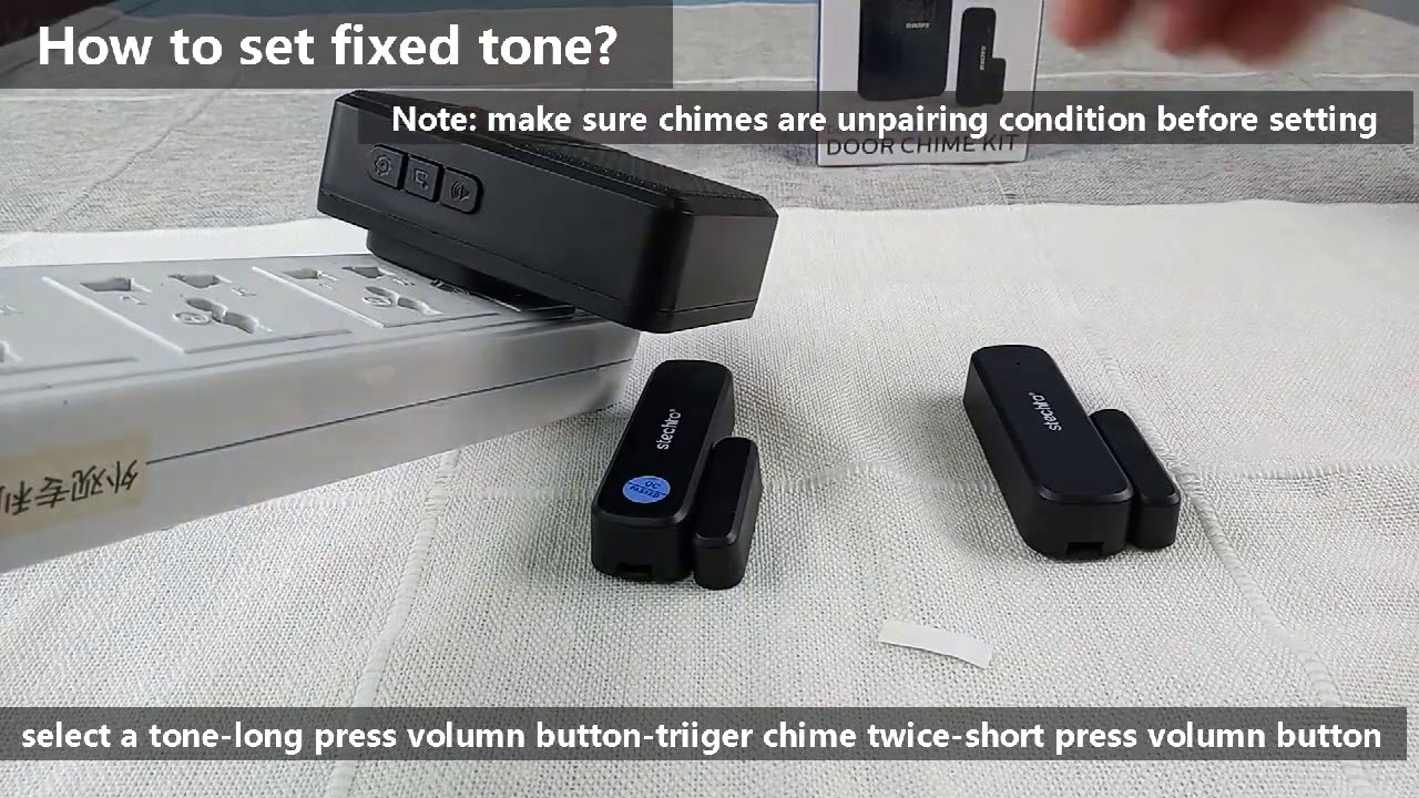 HOW TO SET FIXED TONE TO EACH SENSOR? - YouTube