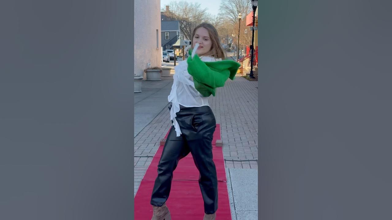 Our first ( outside in freezing 🥶 weather) fashion show!!! - YouTube