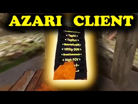 AZARI CLIENT, BEST GORILLA TAG MOD MENU? | GORILLA TAG MODDING - YouTube