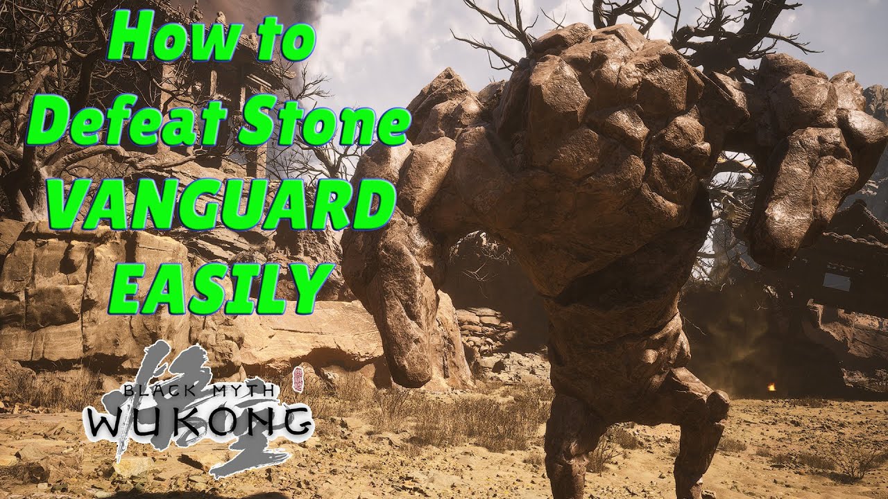 BLACK MYTH WUKONG BOSS GUIDES - HOW TO DEFEAT STONE VANGUARD - YouTube