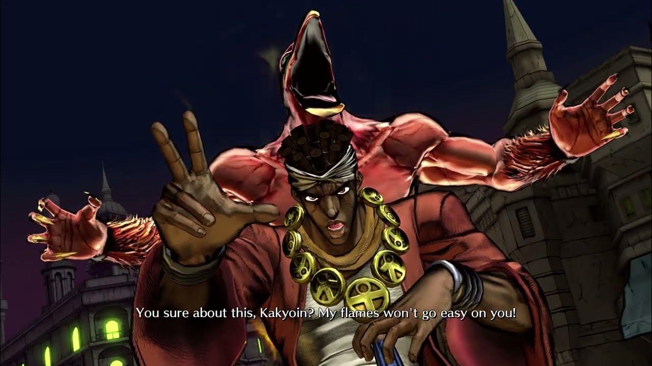 All Unique Mohammed Avdol (Yes, I am!) Battle Intros [Jojo All Star Battle R] - YouTube