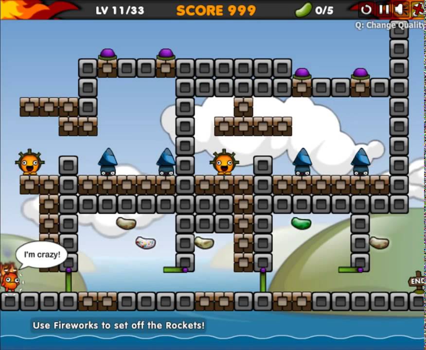 Firebug 2 - Game Preview / Walkthrough (1-15 lvl) - YouTube