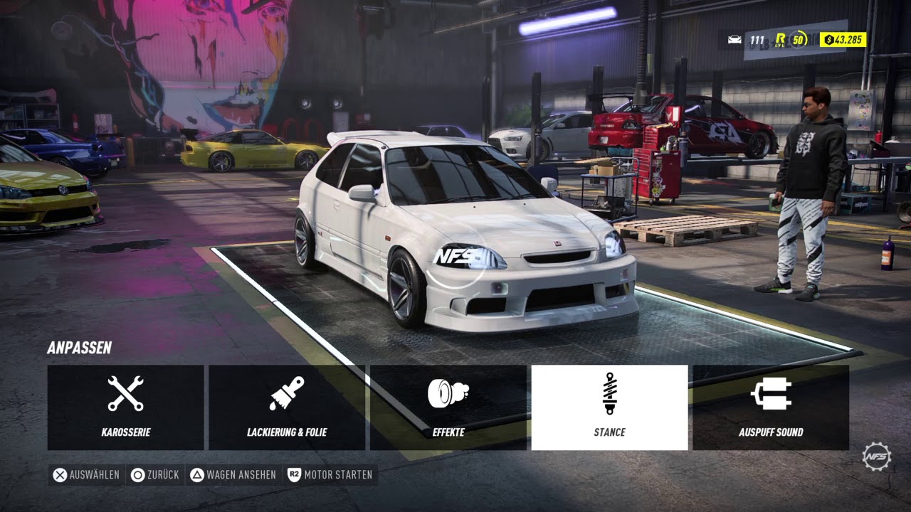 Nfs Heat|The fast and the furious heist Honda Civic - YouTube
