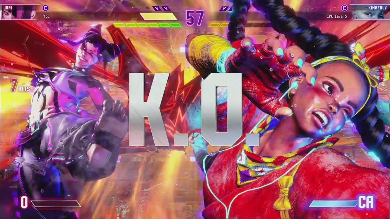 Street Fighter 6 Juri vs Kimberly - YouTube