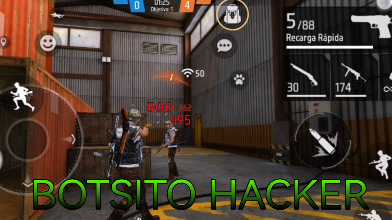 !!Soy un botsito HACKER en free fire!! - YouTube