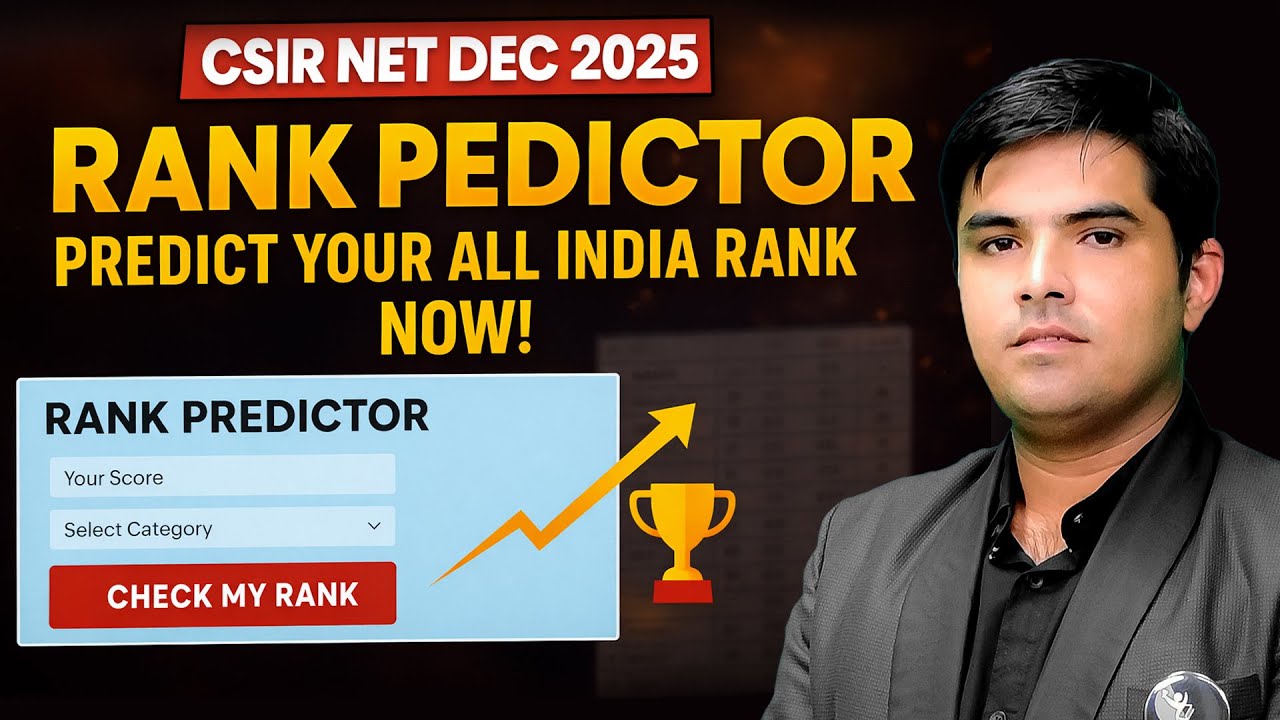 CSIR NET Physics Dec 2025: Predict Your Rank Now! | Expected Cut Off ...