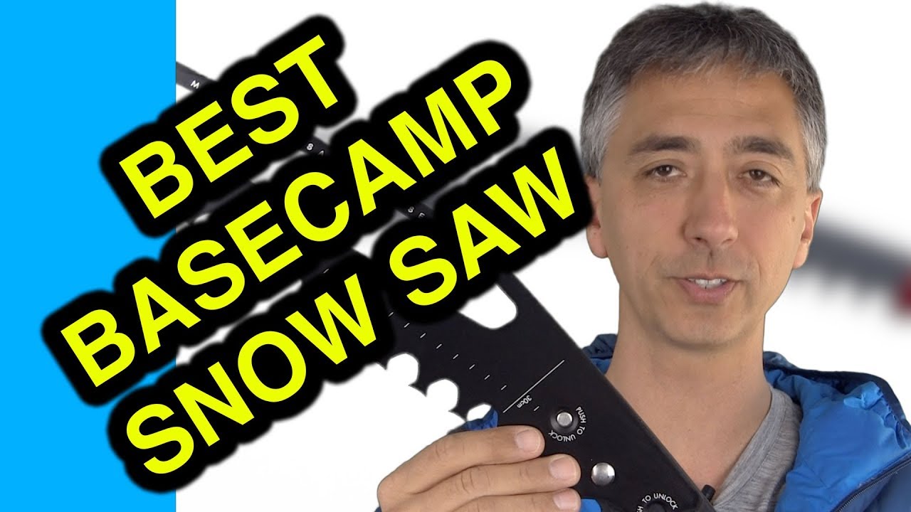 Best Big Snow Saw: MSR Basecamp Snow Saw Review - YouTube