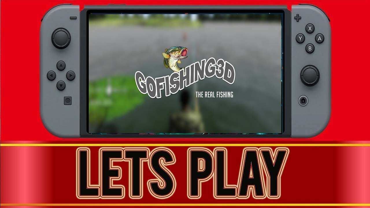 GO Fishing 3D - Getting my Rod out - Nintendo Switch - YouTube