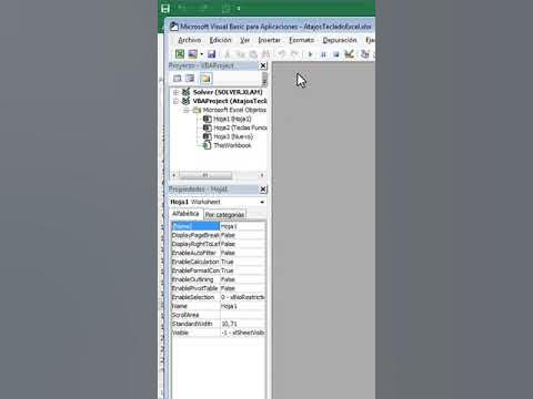 Cómo ABRIR el editor VBA en EXCEL | 🚧 Atajo Excel # 70 - YouTube