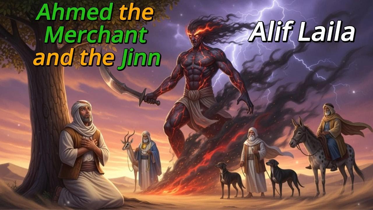 Alif Laila 001 - Ahmed the Merchant and the Jinn | Arabian Nights - YouTube