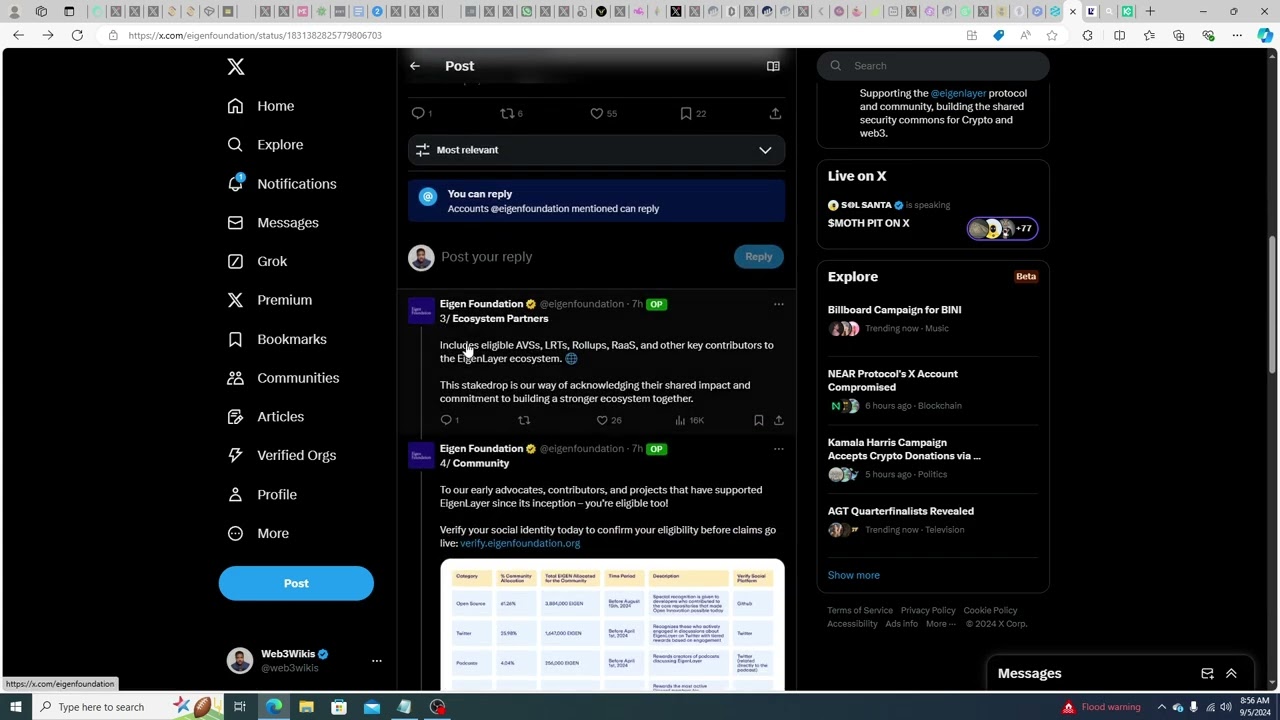 Eigenlayer $EIGEN Season 2 Airdrop Claim.