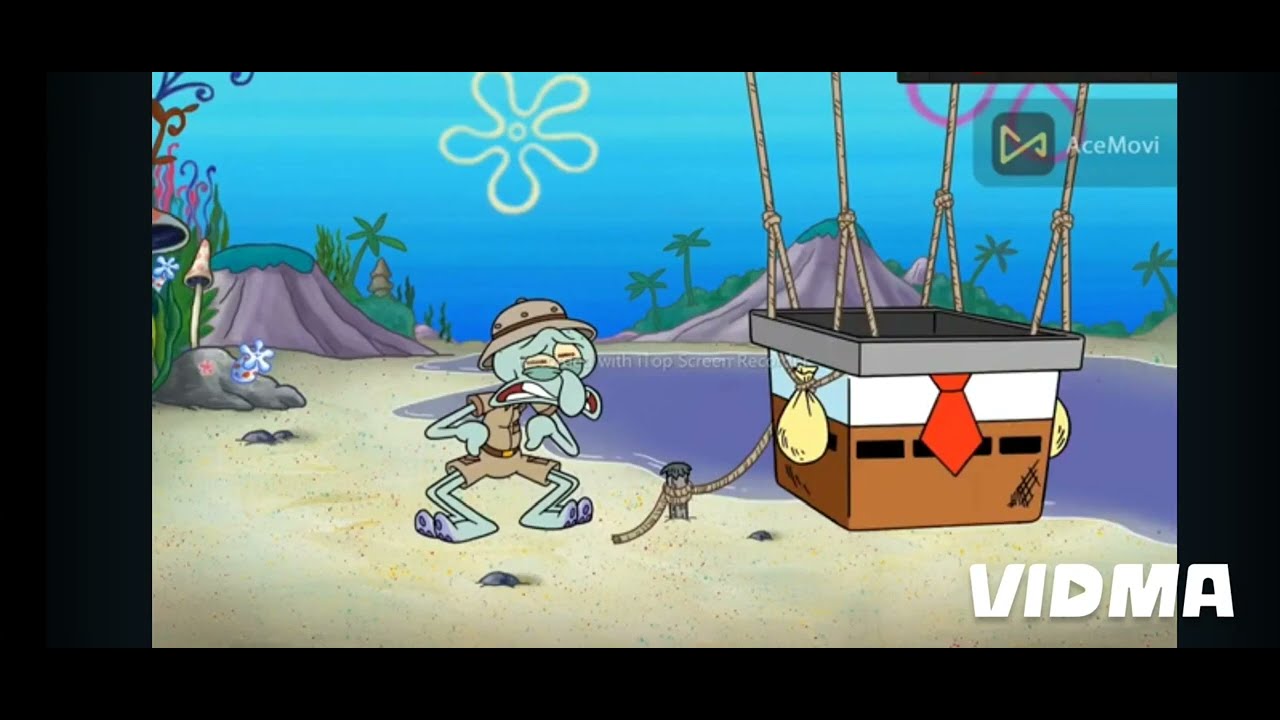 sponge monger in squidiot box - YouTube