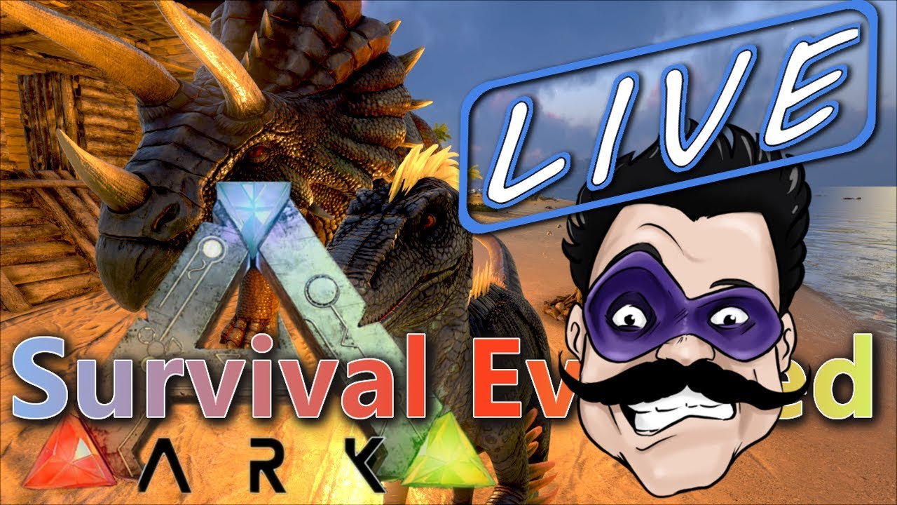 Ark Survival Evolved Live Stream! Adventure and explore! - YouTube