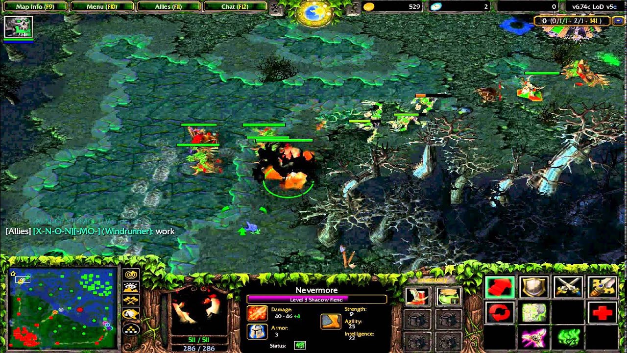 DotA LOD Mode [7] - YouTube
