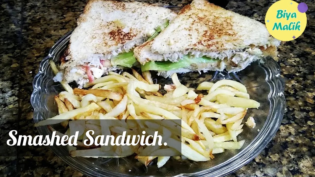 Classic Smash Sandwich|کلاسک سمیش سینڈوچ|Crispy & soft sandwich Recipe ...