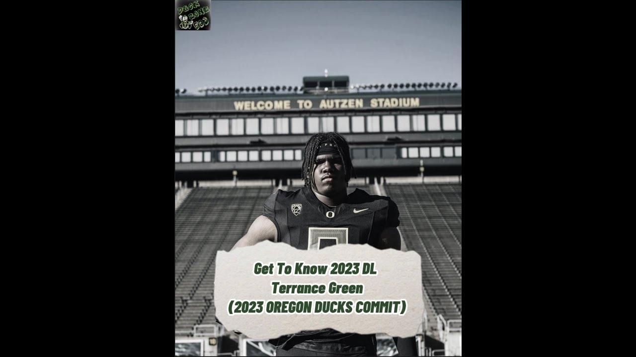 Get To Know 2023 4-Star DL Terrance Green (d1_tee0) (OREGON DUCKS ...