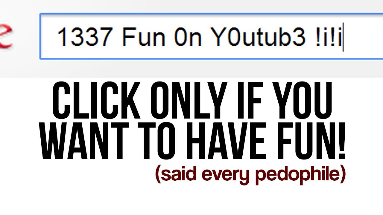 1337 Text Comments (1337 Easter Egg) Youtube Fun - Geek Week - YouTube