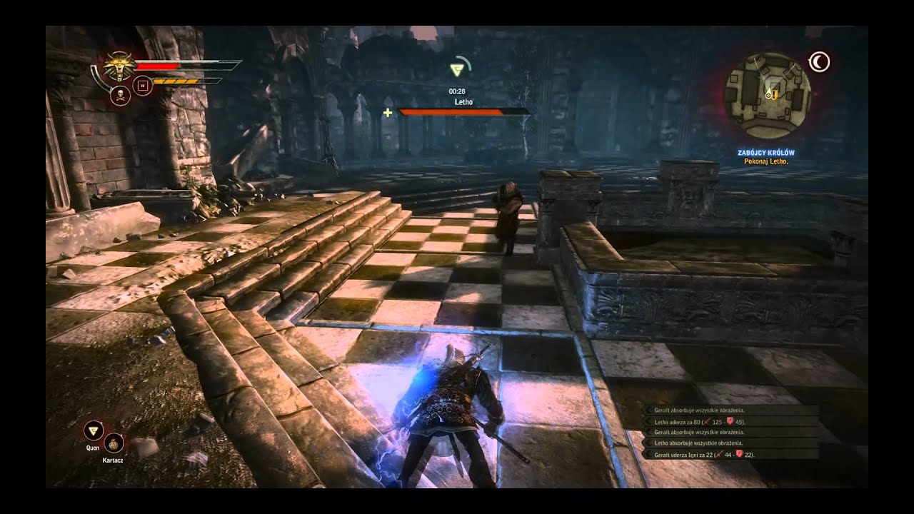 Wiedźmin 2 - ostatni boss / The Witcher 2 - last boss (SPOILER) - YouTube