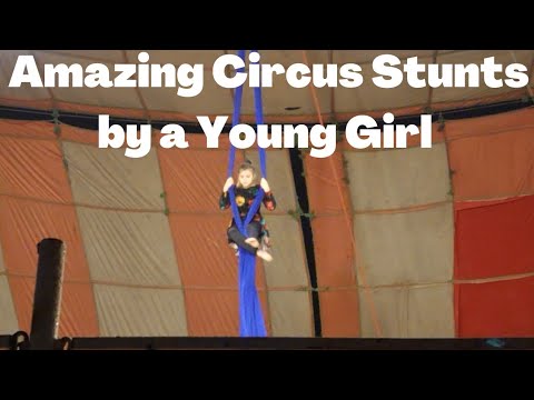 Amazing Circus Stunts and Performance by a Young Girl | Circus Show ...