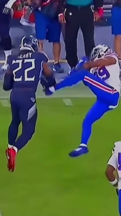 Derrick Henry Stiff Arms Josh Norman! #shorts - YouTube