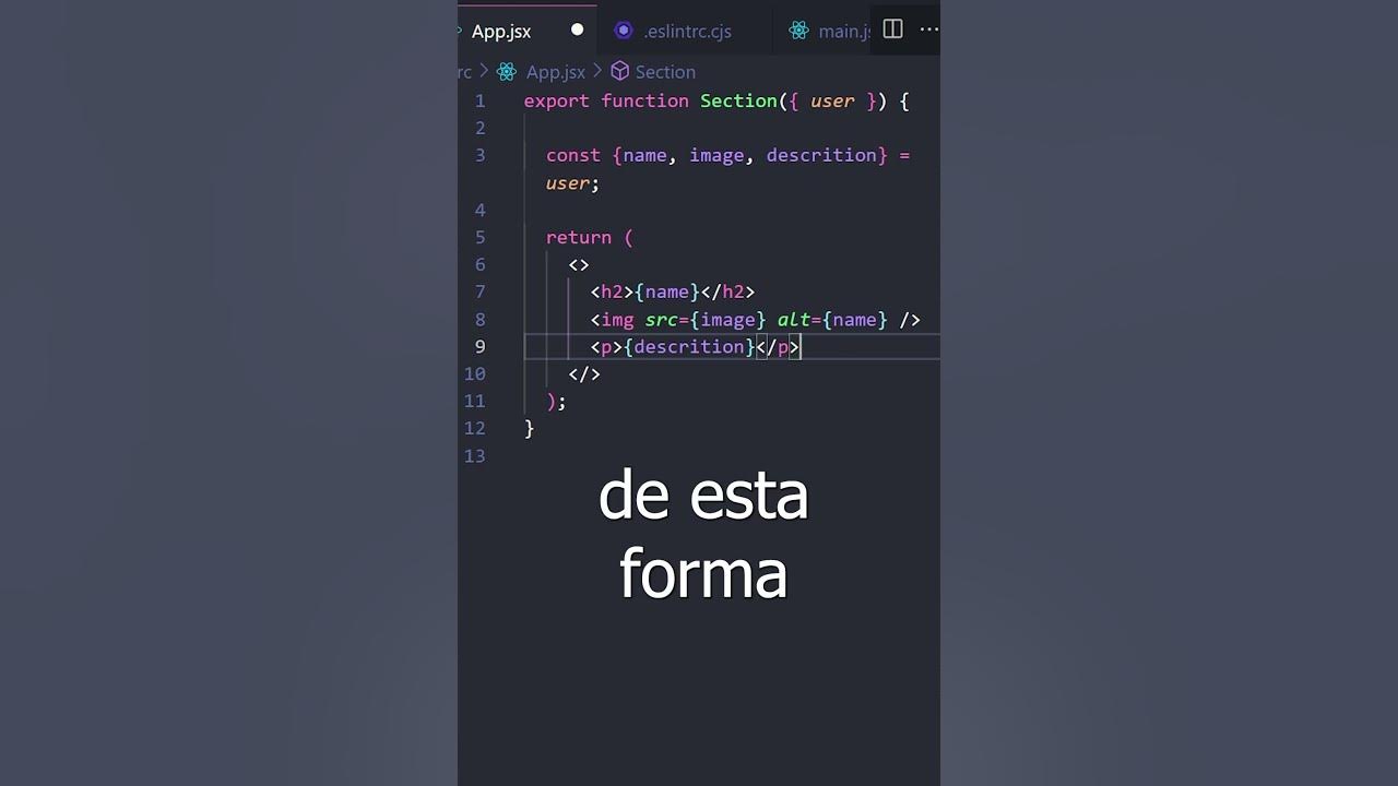 😱 ACCEDE a las propiedades de un objeto en REACT así 🤩 - YouTube
