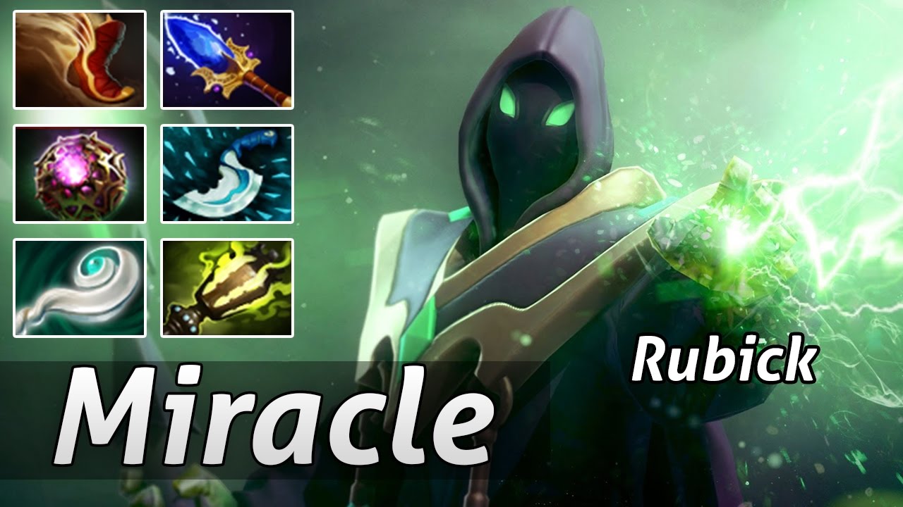 Rubick Mid Pro Build by Miracle Party MMR Gameplay - Dota 2 Epic ...