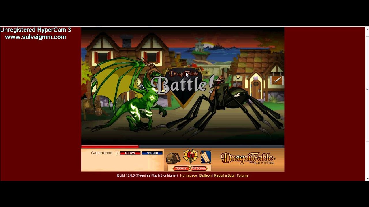 Dragonfable Thankstaking Scenes and Boss fight Titan mode - YouTube