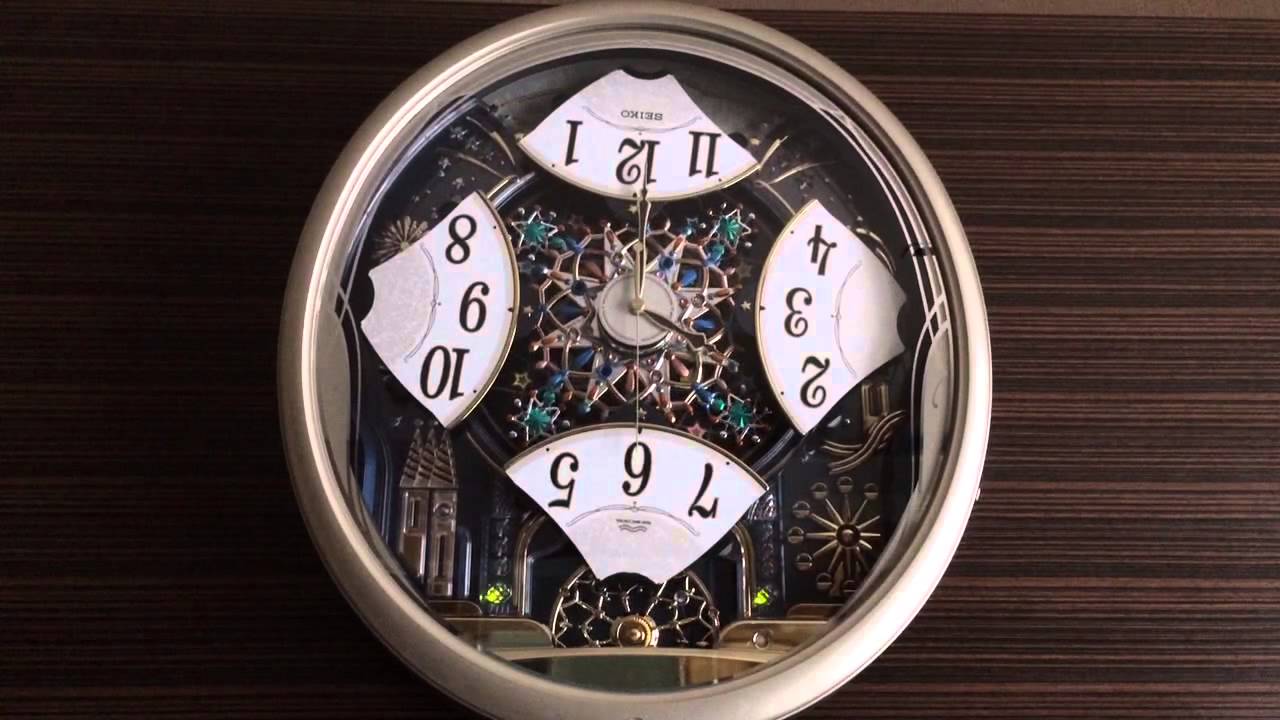 Japanese Chiming Animated Clock - YouTube