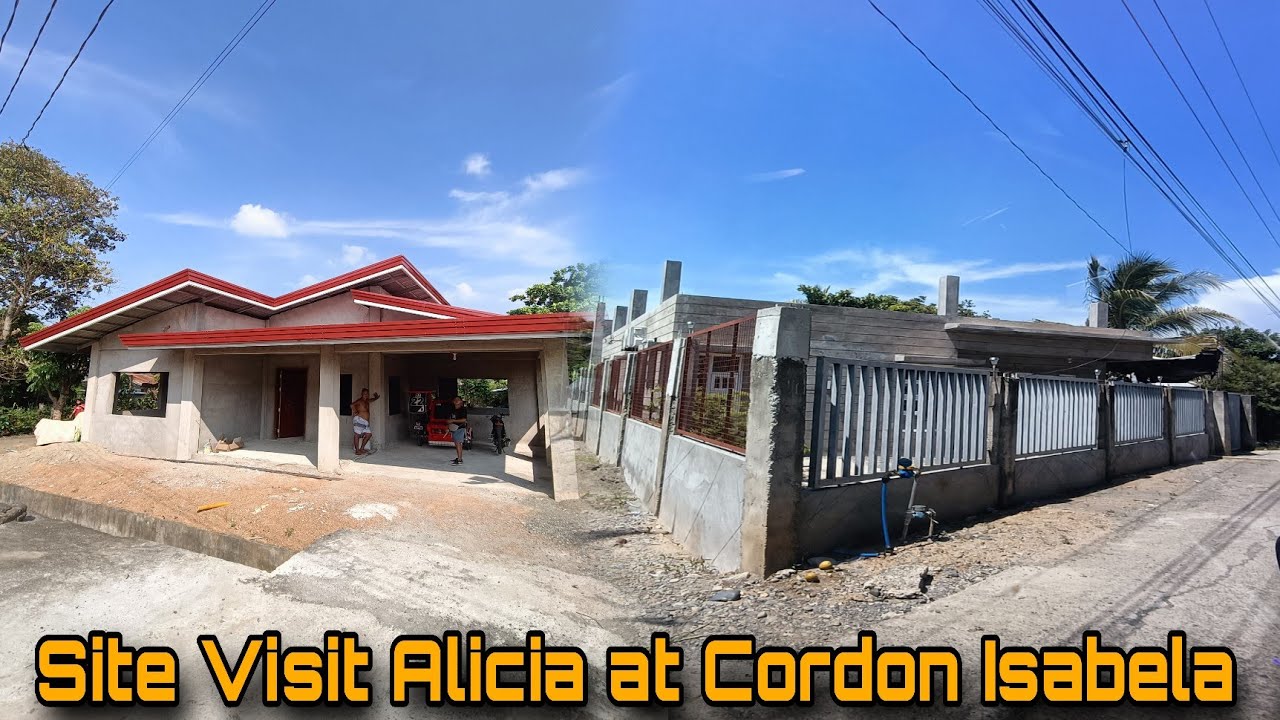 Site Visit sa Alicia at Cordon Isabela - YouTube