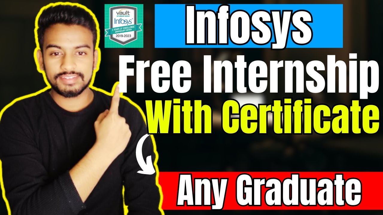 Infosys Providing Free Internship | Biggest Hiring | Certificate | Any ...