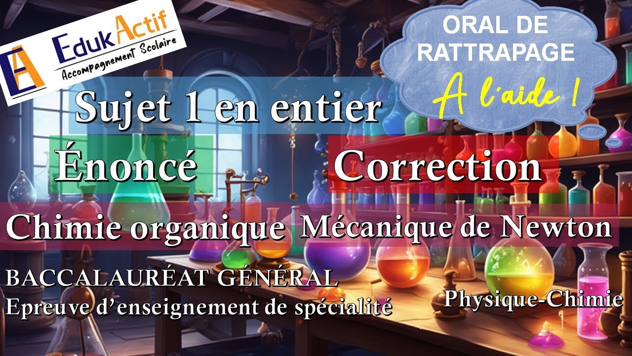 Entrainement SECOND GROUPE(ORAL RATTRAPAGE)Niveau Terminale. Sujet 1 au ...