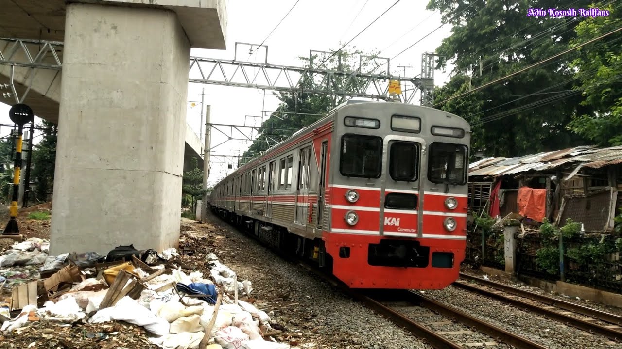 Woww...!! KRL langka Tokyu 8518 New Livery || Percabangan Pasar Emper ...