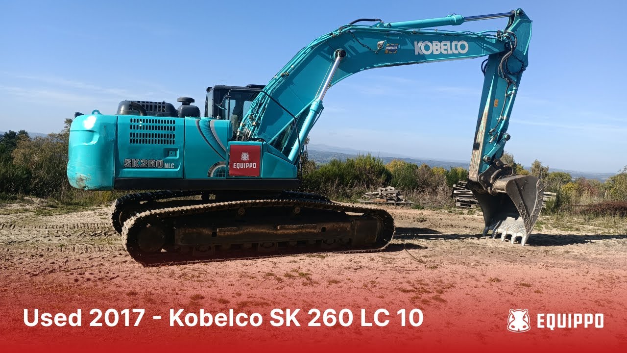 Used 2017 - Kobelco SK 260 LC 10 | Used Tracked Excavator | equippo.com ...
