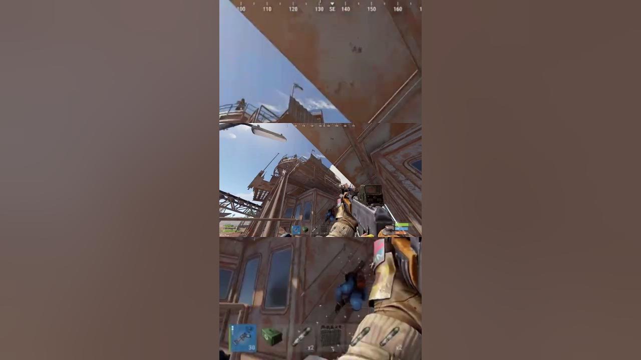 skyscraper on rust 27. #vzsolo #rust #rustzergs #rustconsole #rustsolo #rustgame - YouTube