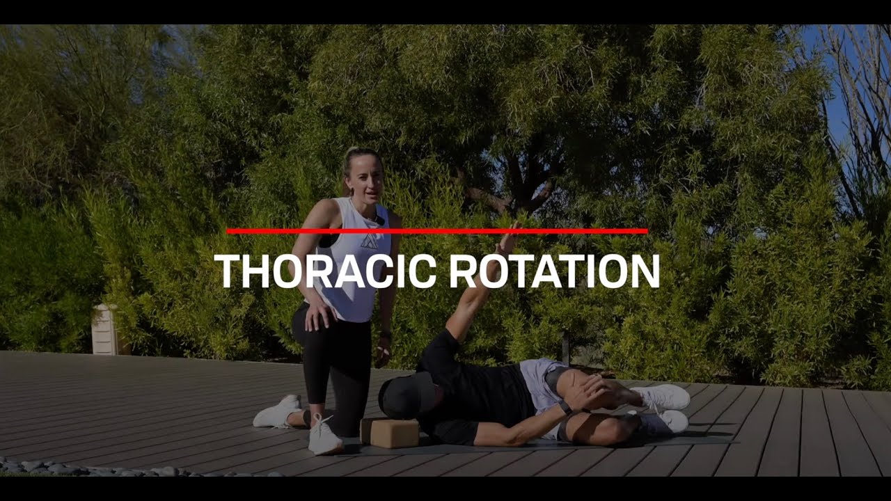 Side Lying Thoracic rotation - YouTube