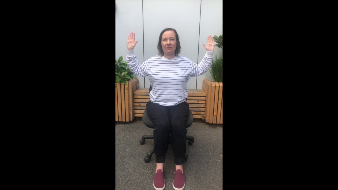 10-Seated Door Stretch - YouTube