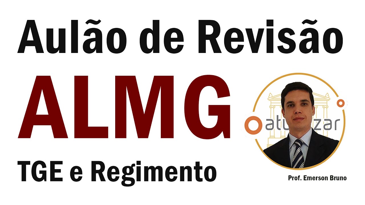 Revisão ALMG - TGE e RIALMG - YouTube