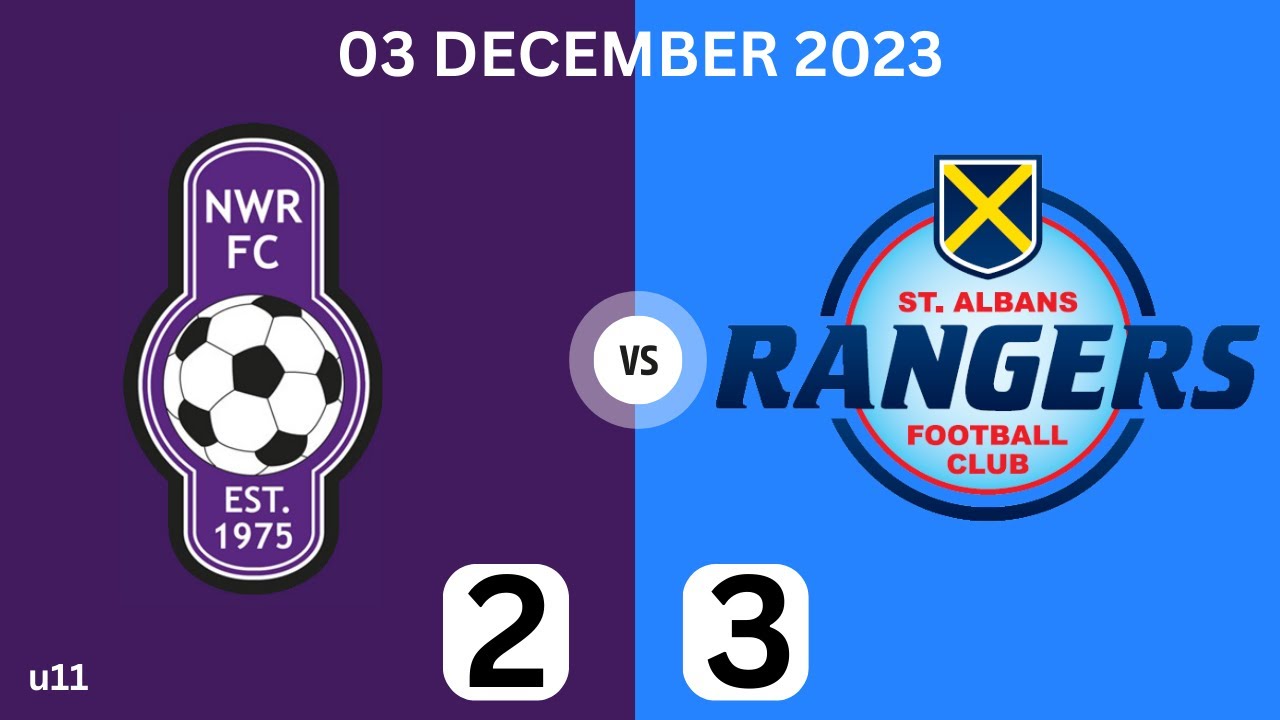 Nascot Wood Rangers vs St Albans Rangers, 03 December 2023, West Herts ...