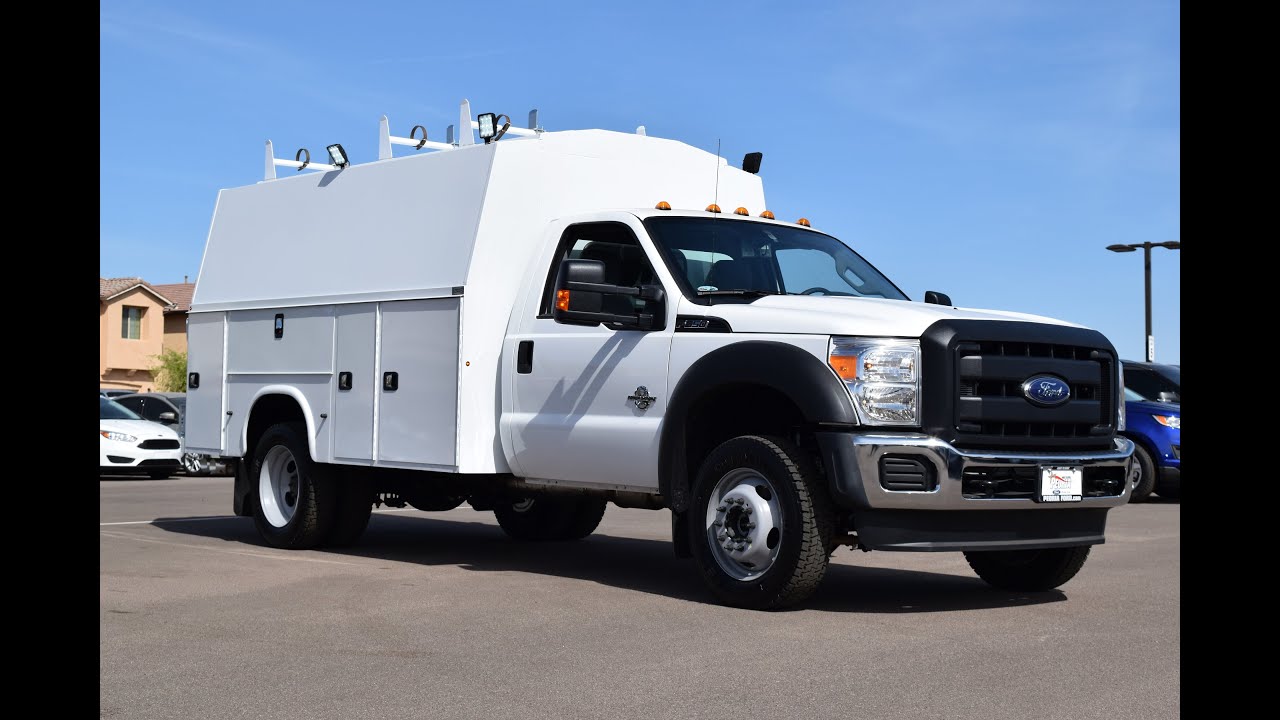 2016 Ford F-550 Knapheide KUV Walkaround - YouTube