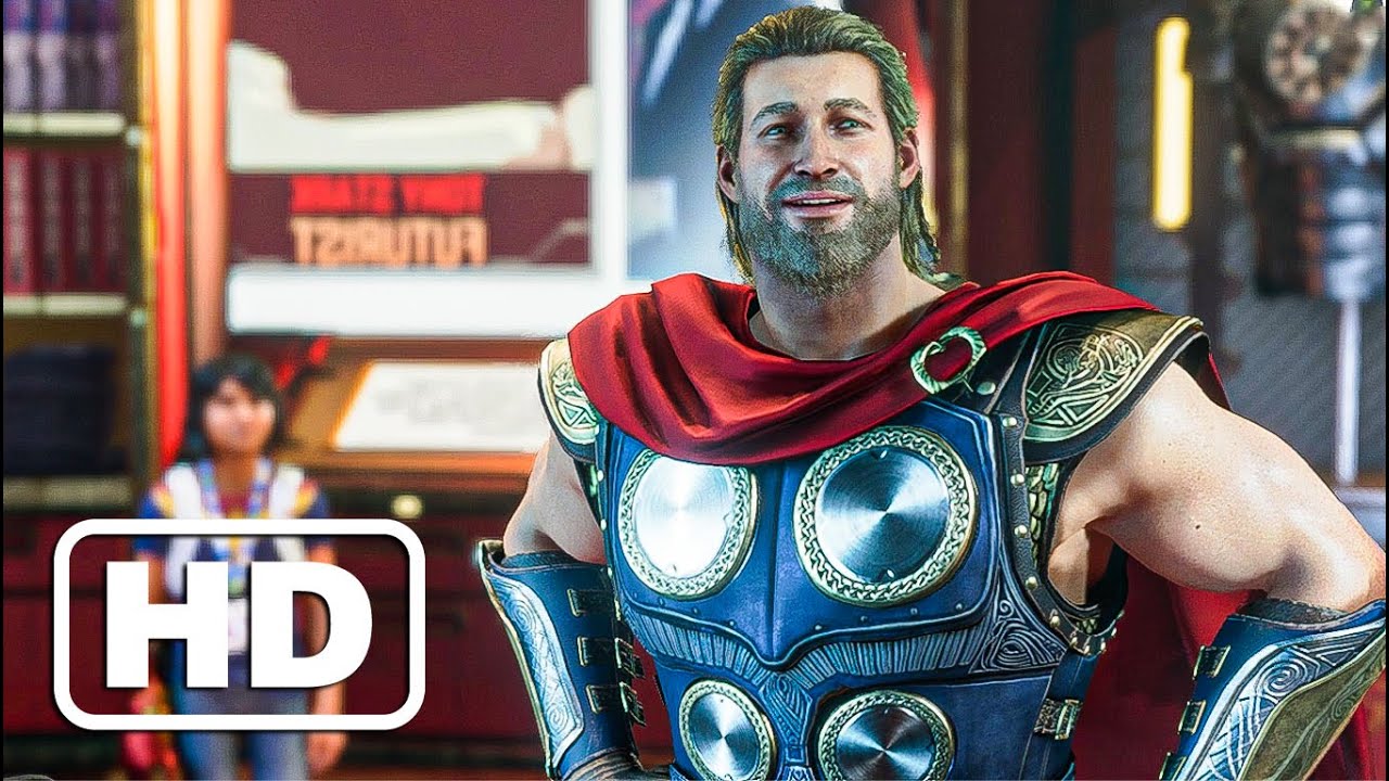 Marvel Avengers | Thor Meets Ms. Marvel Scene HD | Marvel Avengers ...