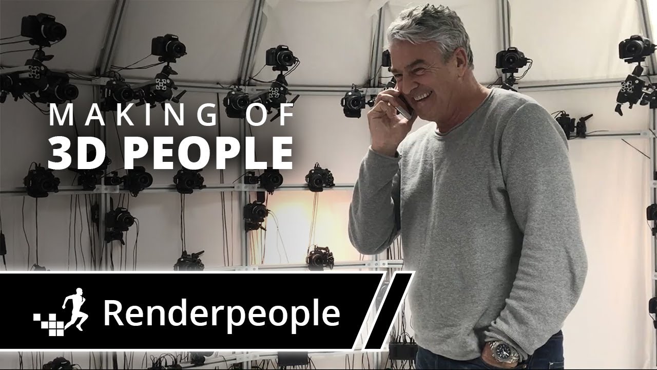 Renderpeople - Making of 3D People - YouTube