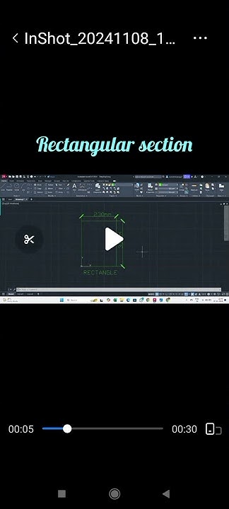 MASSPROP command in AutoCAD for finding area, perimeter, centroid and moment of inertia - YouTube