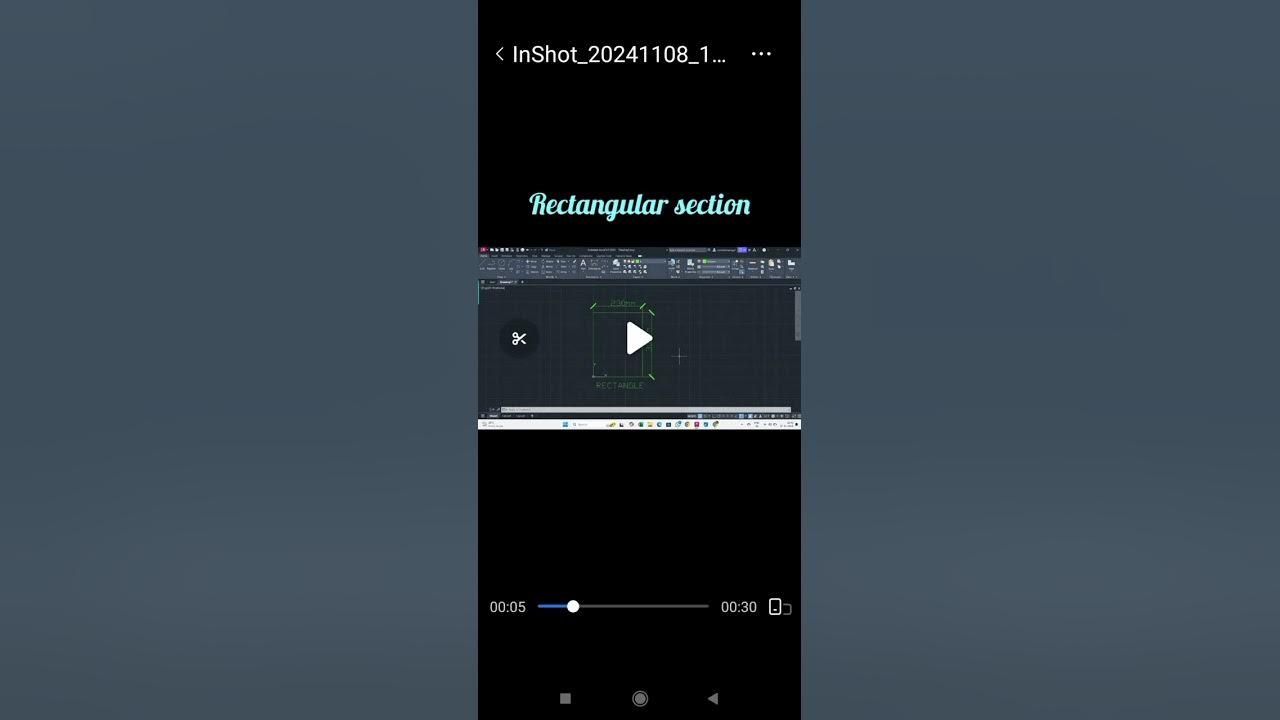 MASSPROP command in AutoCAD for finding area, perimeter, centroid and moment of inertia - YouTube