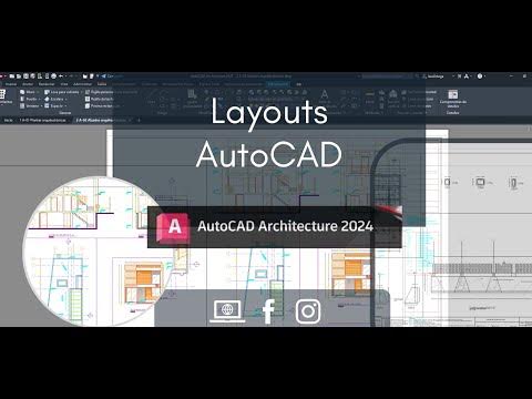 Layouts AutoCAD Architecture - YouTube