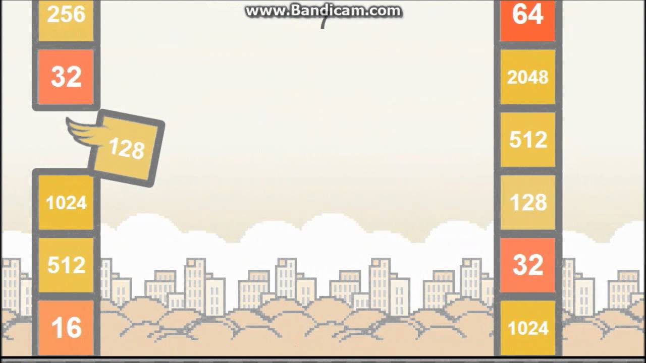Flappy 2048 Gameplay - YouTube