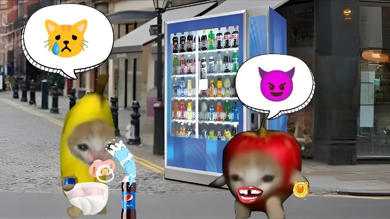 Banana cat crying baby banana cat poor apple cat wicked #happycat # ...
