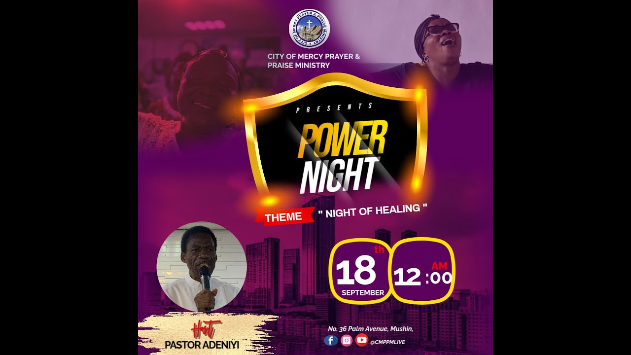 POWER NIGHT – NIGHT OF HEALING (18-10-2025) SESSION 2 - YouTube